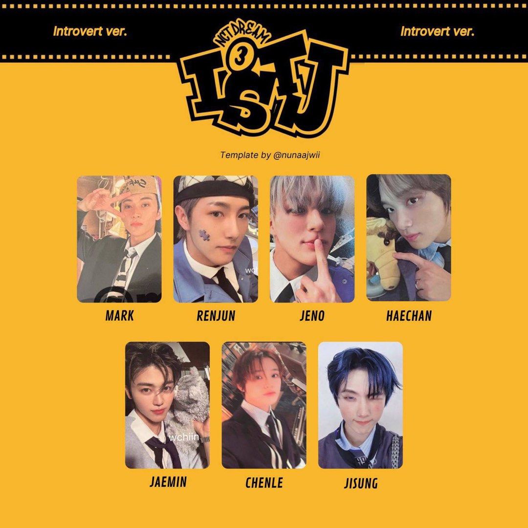 [WTS INSTOCK] nct dream ISTJ sealed photobook version introvert ...