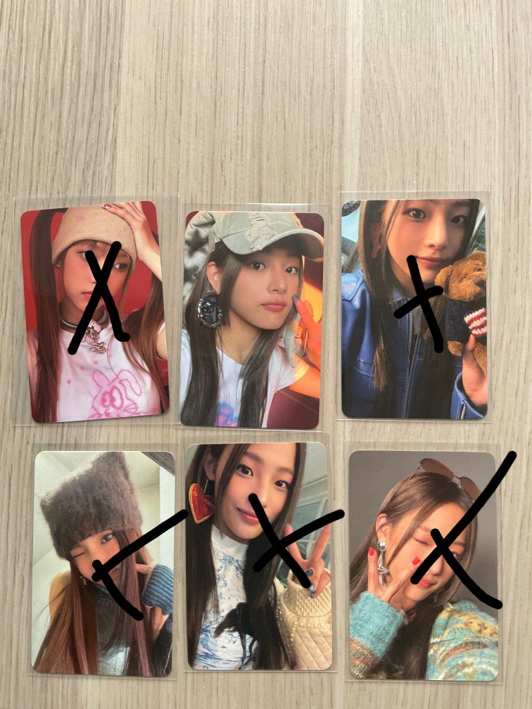 [WTS] Newjeans OMG weverse box set B minji set, haerin and hyein and C ...