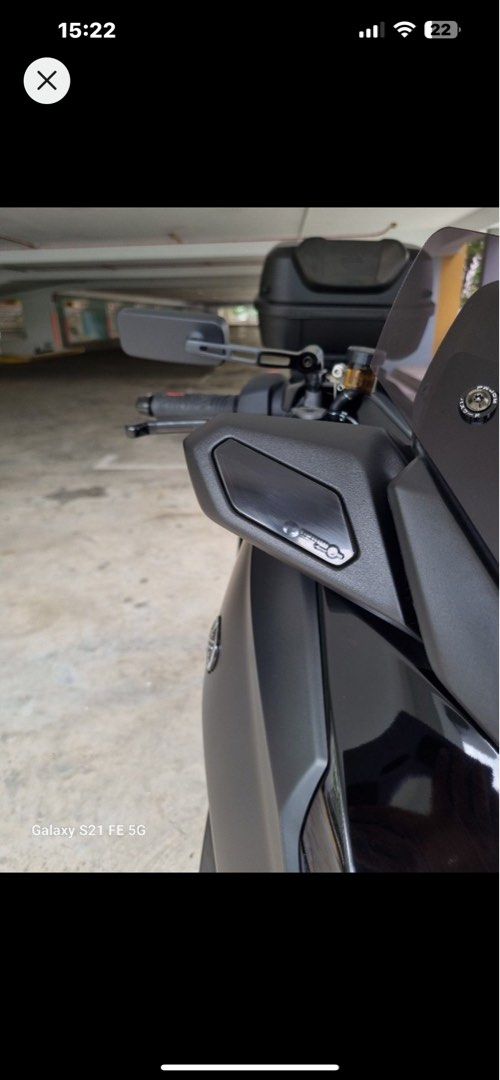 Xmax 2023 Front Signal Protector, Motorcycles, Motorcycle Accessories ...