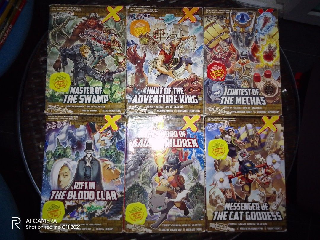 Xventure xplorers THE GOLDEN AGE OF ADVENTURES, Hobbies & Toys, Books & Magazines, Comics ...