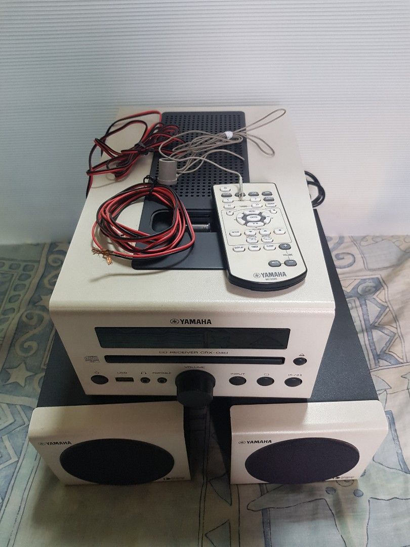 Yamaha crx 040 mini compo system, Audio, Soundbars, Speakers ...