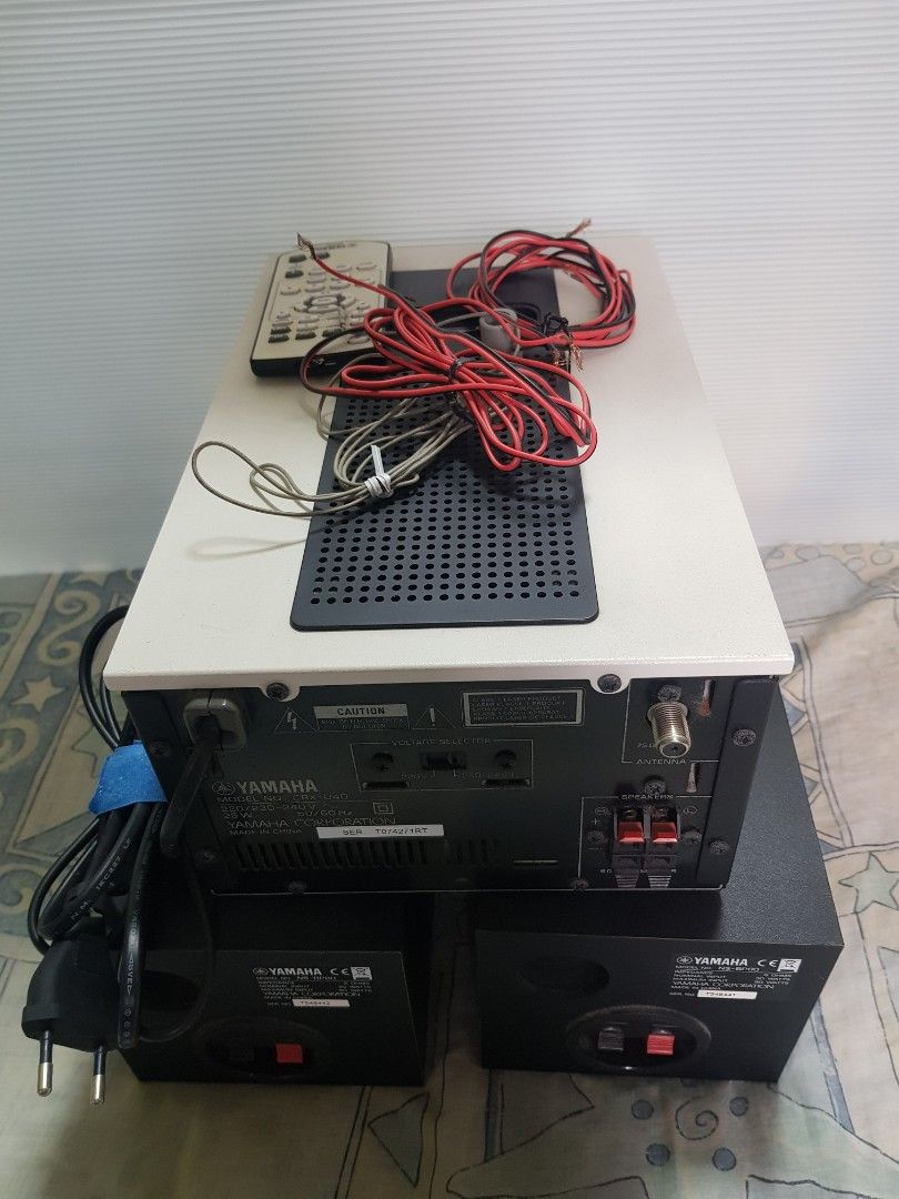 Yamaha crx 040 mini compo system, Audio, Soundbars, Speakers ...