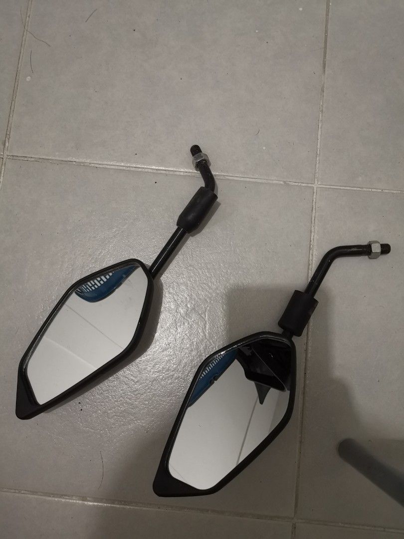 Yamaha side mirror, Motorcycles, Motorcycle Accessories on Carousell