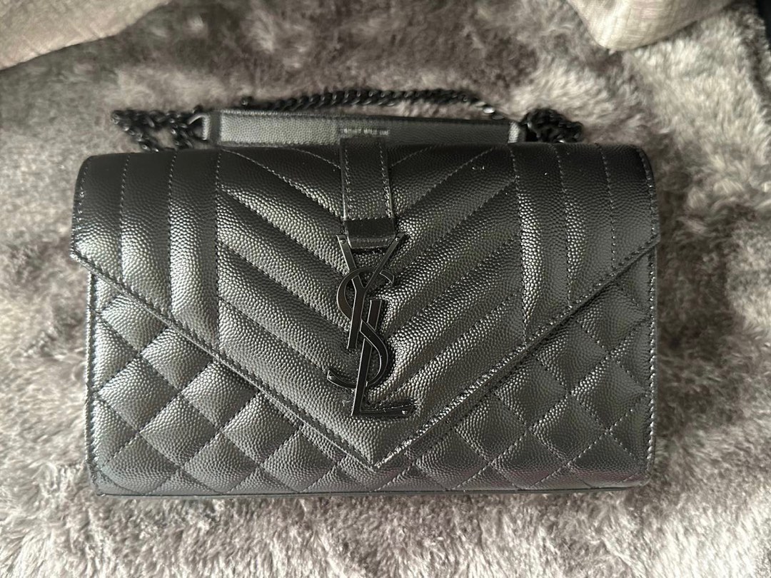 YSL Envelope Small Bag, Luxury, Bags & Wallets on Carousell