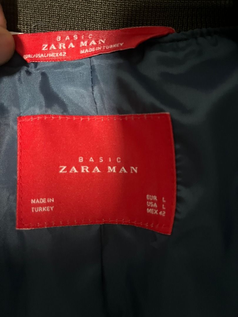 Zara Man - Basic Jacket, Men's Fashion, Coats, Jackets and Outerwear on Carousell