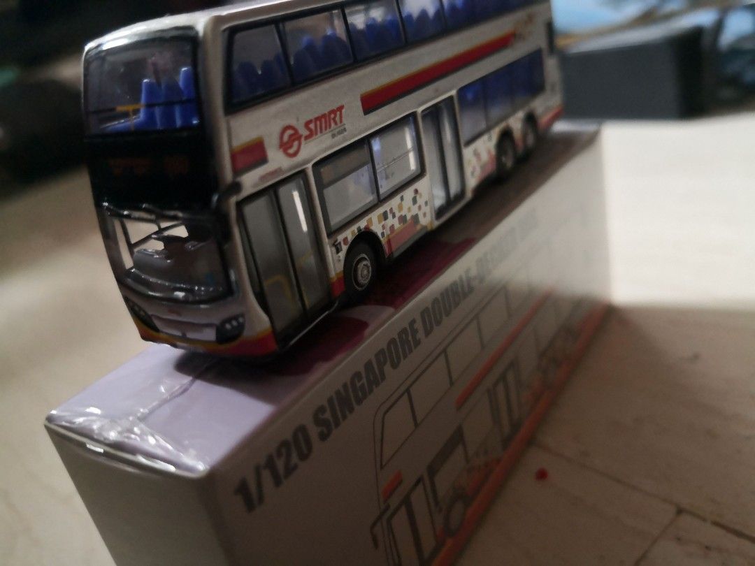 1:120 Singapore Bus Enviro SMRT 980 Double Decker SG Buses, Hobbies ...