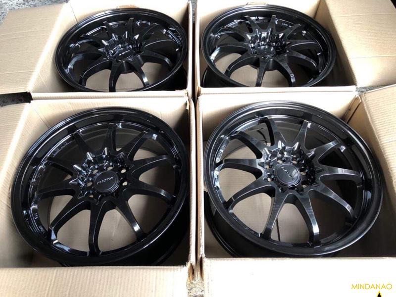 17” Rota Fighter 10 Hyperblack 4Holes pcd 100-114 Brandnew on Carousell