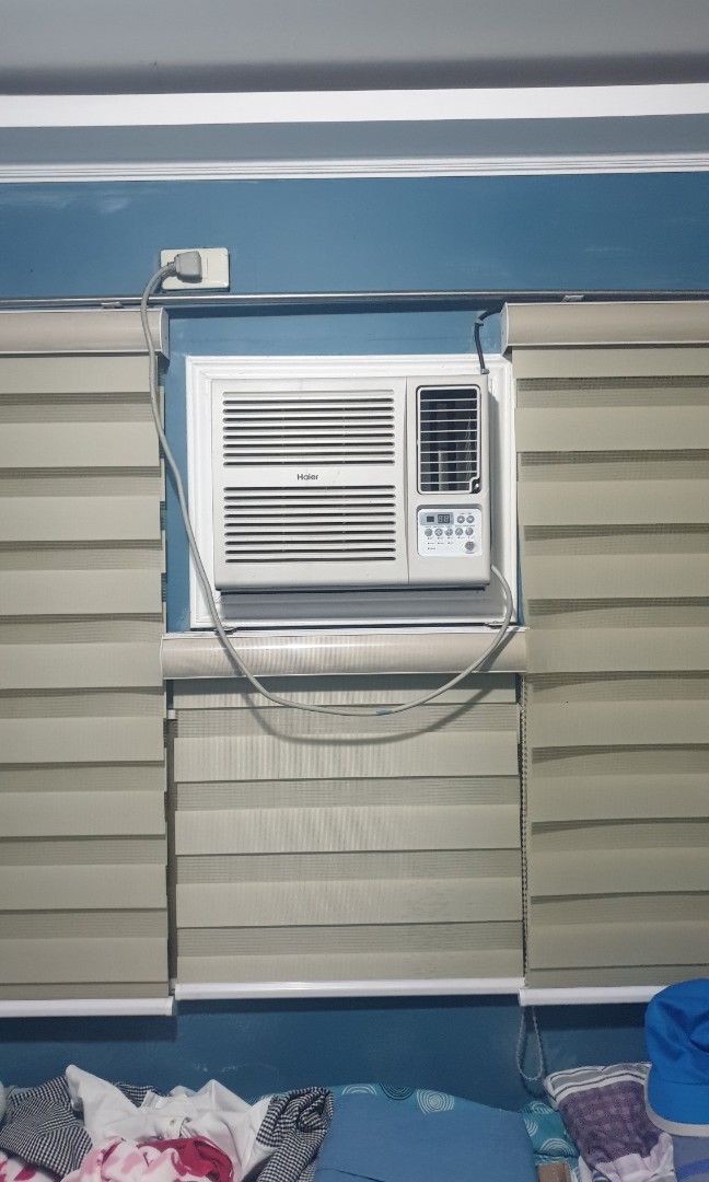 1hp Haier Window Type Aircon, TV & Home Appliances, Air Conditioning ...