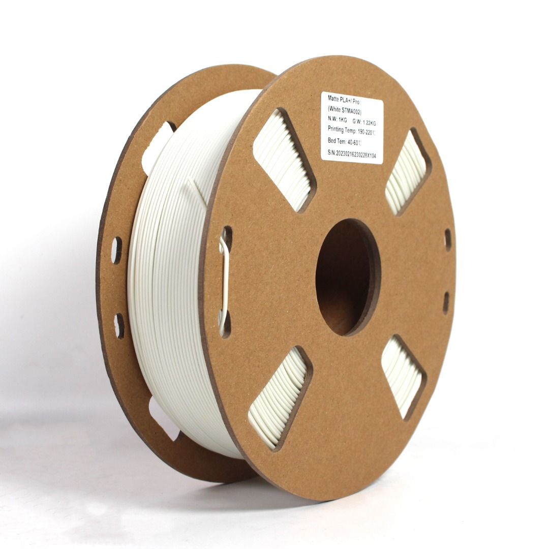 1k PLA+/PRO MATTE WHITE 3D filament(BETTER PLA THAN NORMAL PLA!!) + 3d ...