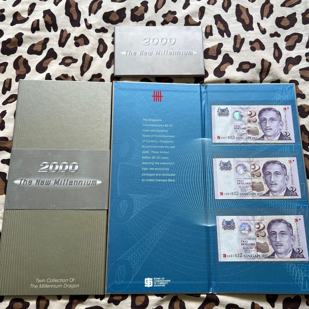 2000 The New Millennium commemorative notes, Hobbies & Toys ...