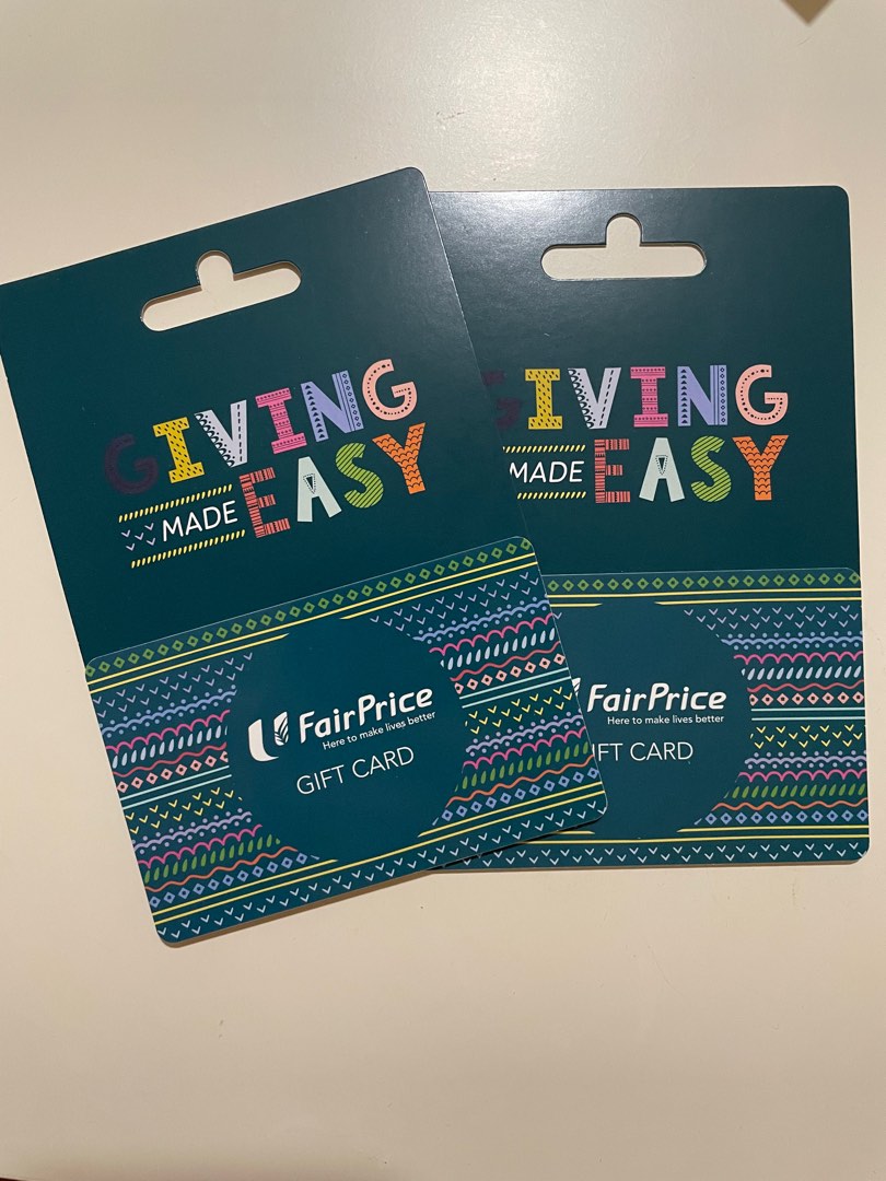 $200 Fairprice gift cards, Tickets & Vouchers, Vouchers on Carousell