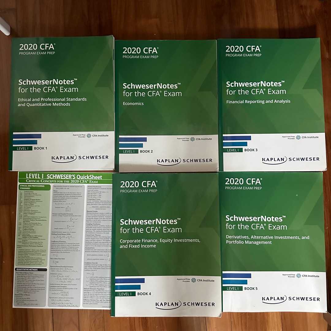 2020 CFA Level I Books/Notes, Hobbies & Toys, Books & Magazines ...