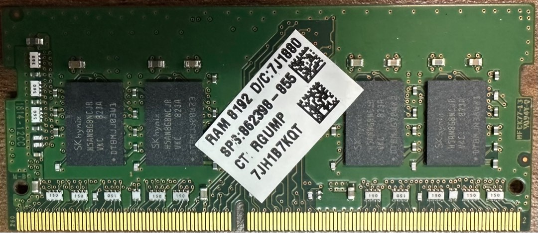 8GB DDR RAM for Laptop, Computers & Tech, Parts & Accessories, Computer ...