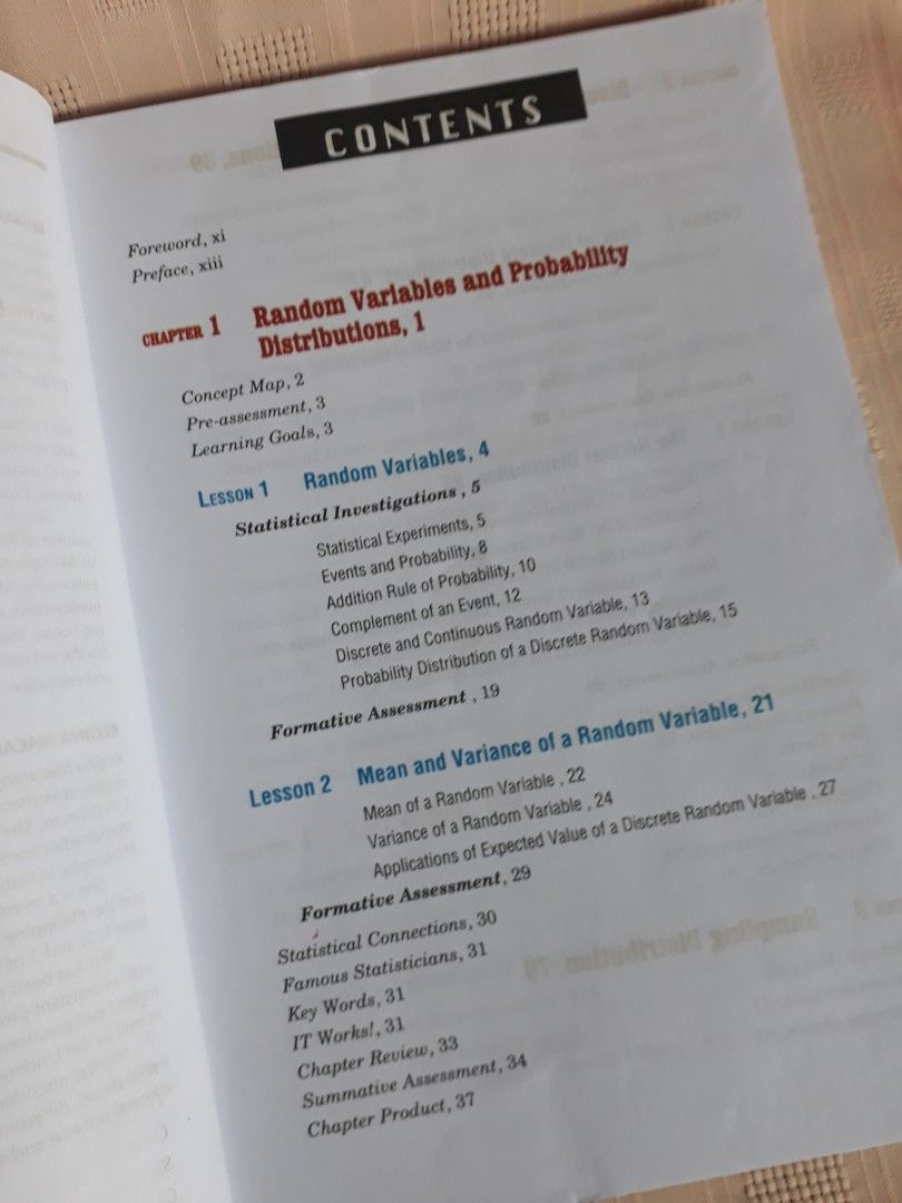 Abiva'd "Probability, Statistics, and Applications" for Senior High ...