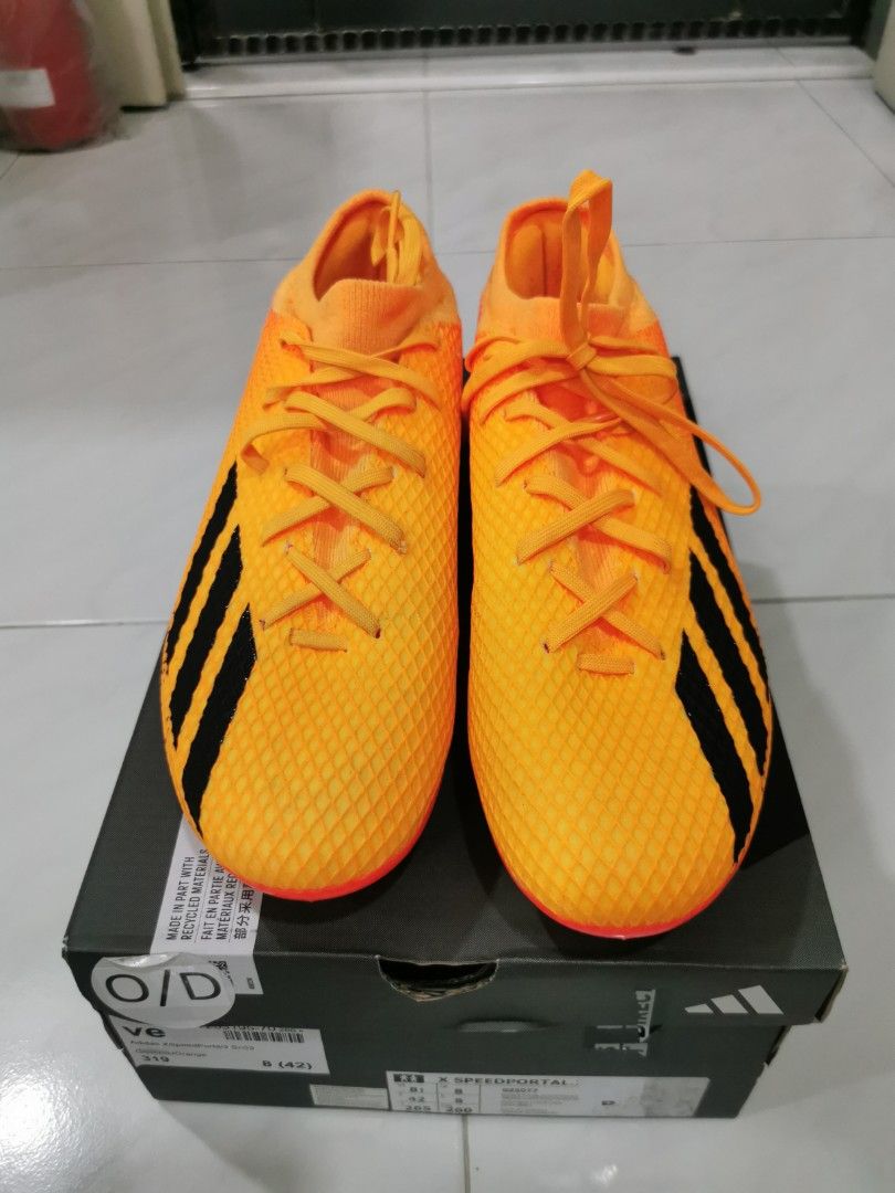 Adidas speedportal 3FG, Men's Fashion, Footwear, Boots on Carousell