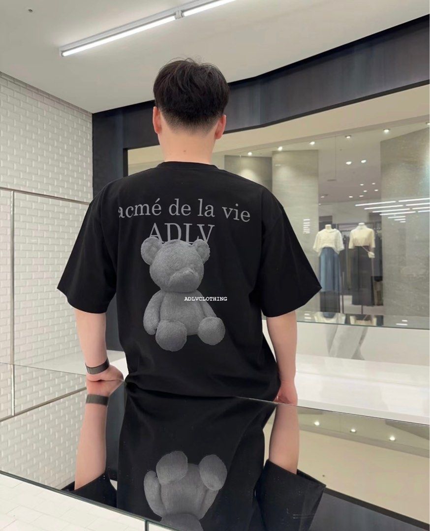 ADLV NEW Teddy tee, Men's Fashion, Tops & Sets, Tshirts & Polo Shirts ...