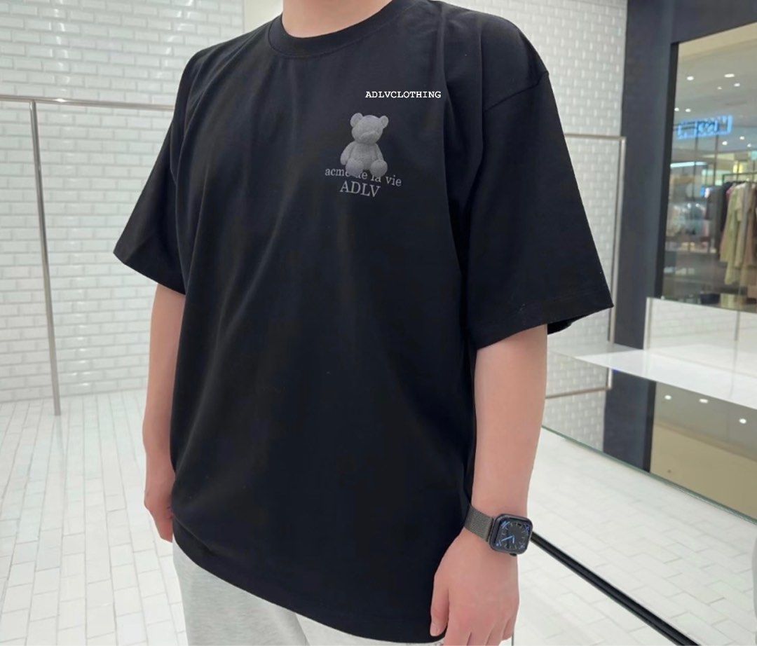 ADLV NEW Teddy tee, Men's Fashion, Tops & Sets, Tshirts & Polo Shirts ...