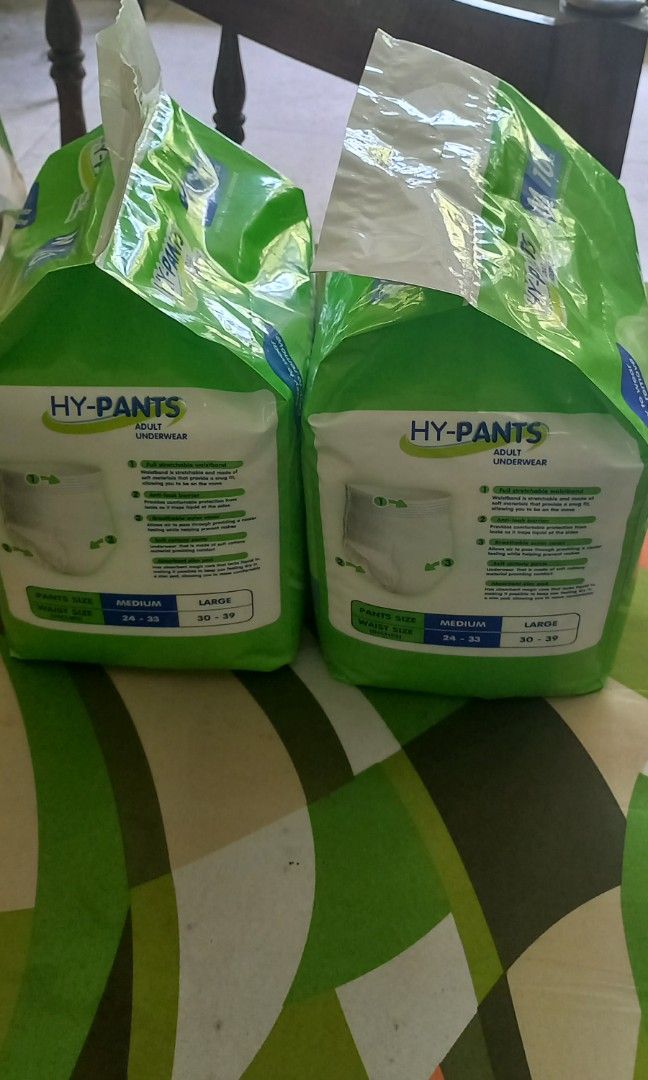 Adult Diaper Hypants, Health & Nutrition, Assistive & Rehabilatory Aids ...