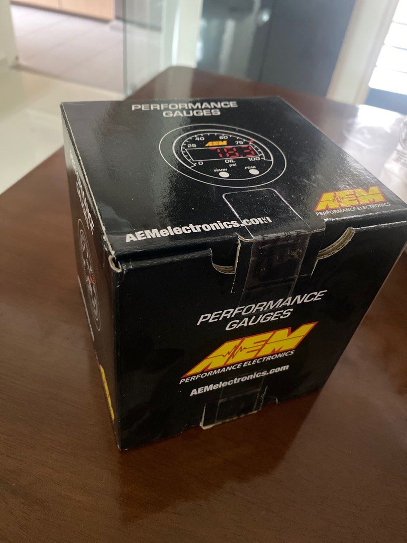AEM Oil Pressure Gauge Digital 52mm, Car Accessories, Accessories on ...