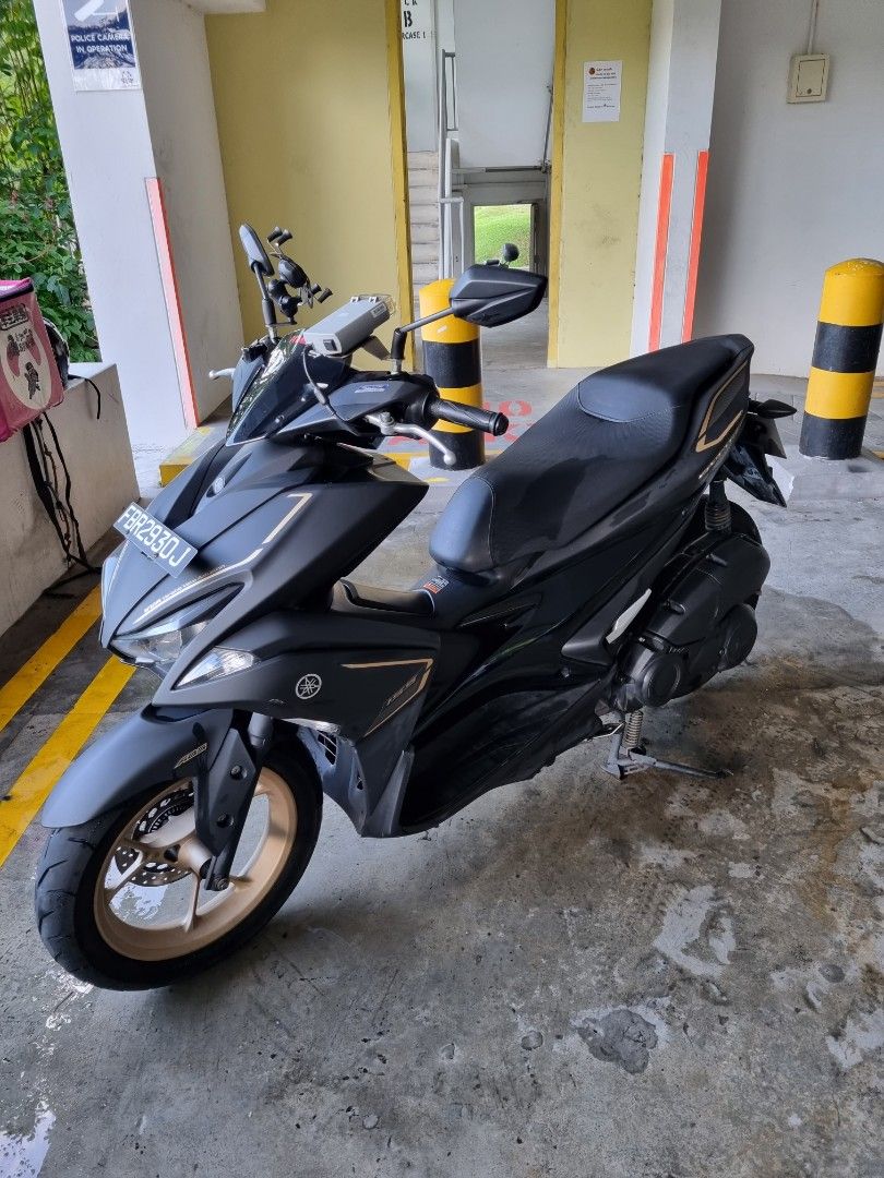 Aerox 155 keyless, Motorcycles, Motorcycles for Sale, Class 2B on Carousell