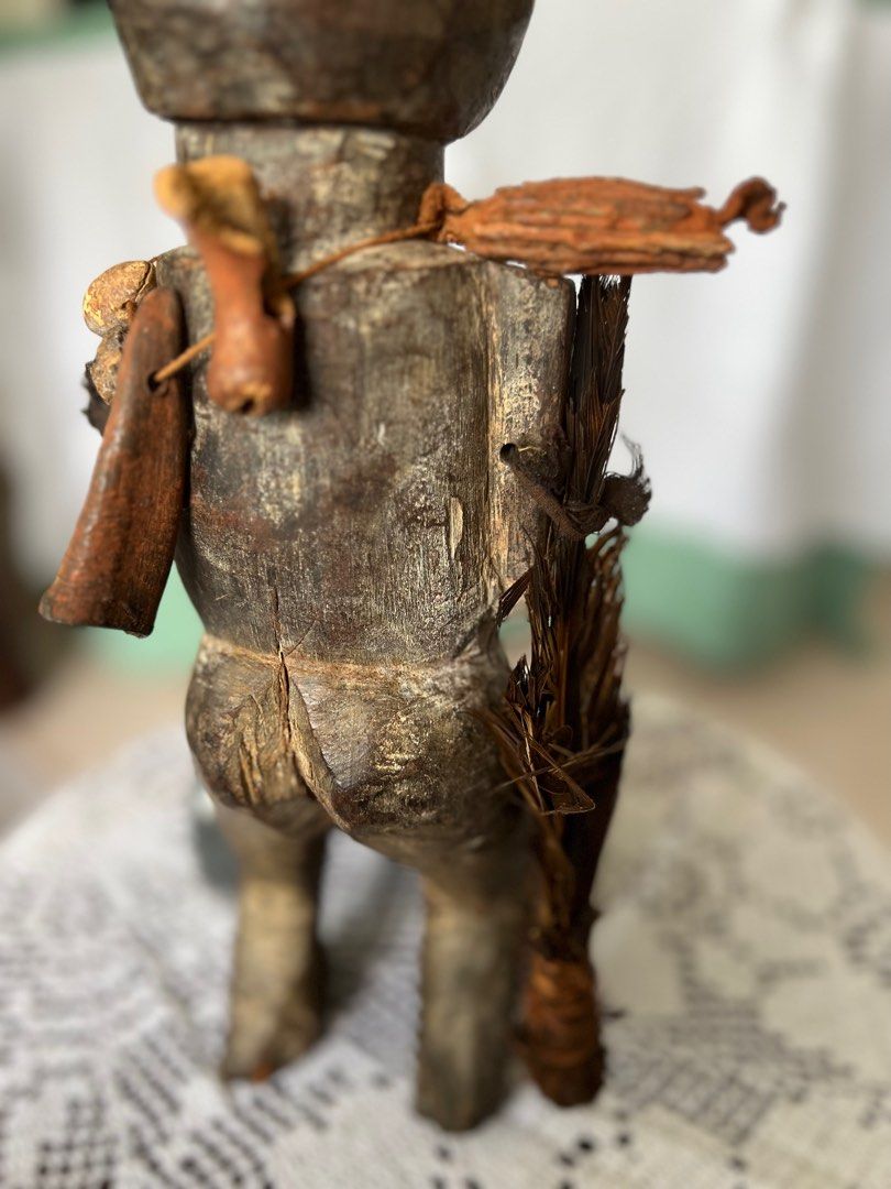 African Fertility God wooden statue, Hobbies & Toys, Memorabilia ...