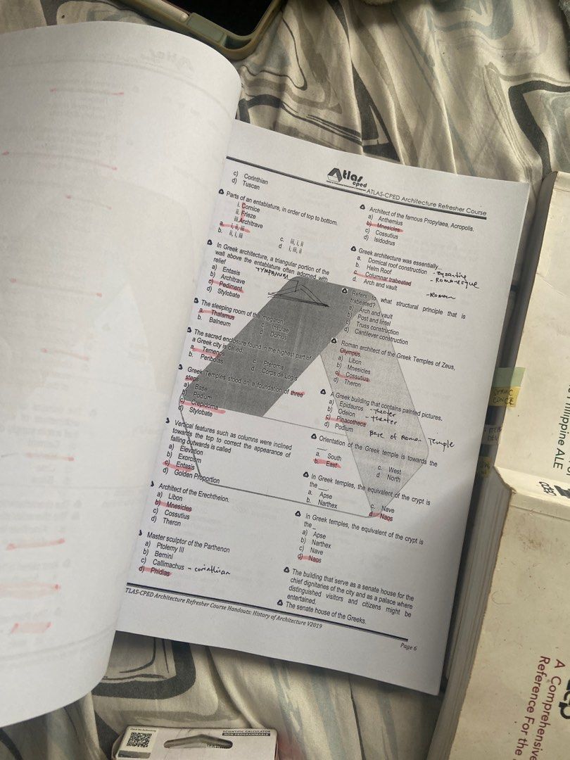 ALE Architecture Licensure Exam Reviewer with PRC approved Calculator ...