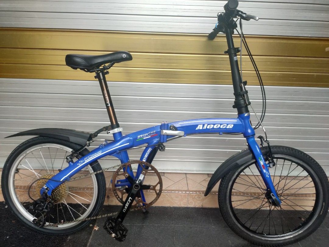 Aleoca fully upgraded foldable bike 10 speed, 20 inch, Sports Equipment ...