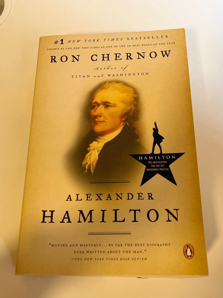Alexander Hamilton - biography by Ron Chernow, Hobbies & Toys, Books ...