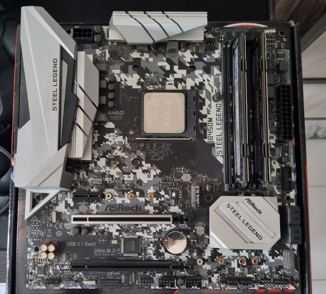 AMD RYZEN 5 3600 Combo (MOBO + RAM), Computers & Tech, Parts ...