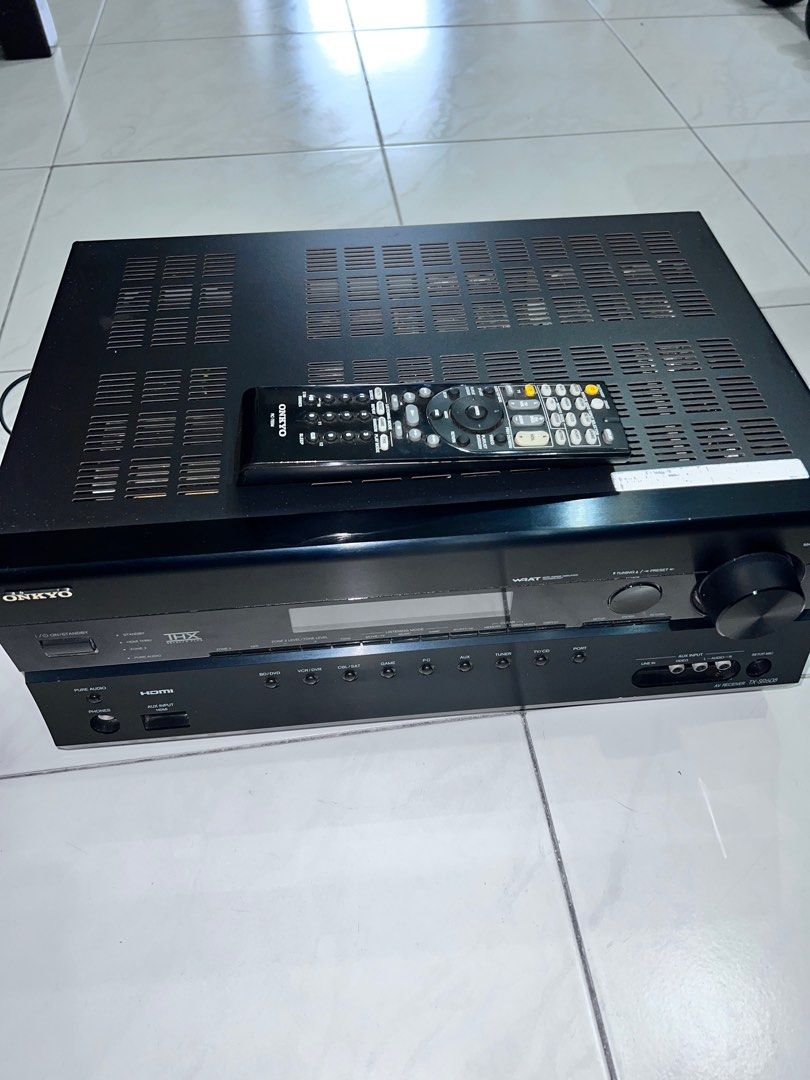 Amplifier Onkyo Tx Sr-608, Audio, Soundbars, Speakers & Amplifiers on Carousell