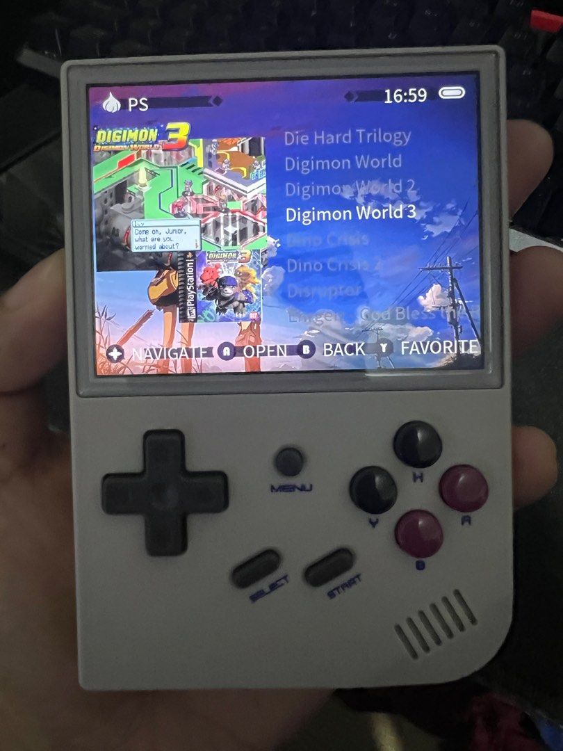 Anbernic rg35xx garlic os dualboot, Video Gaming, Video Game Consoles ...