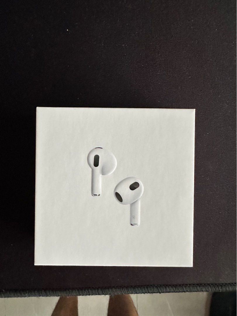 Apple Gen 3 Airpods Brand New, Audio, Earphones on Carousell