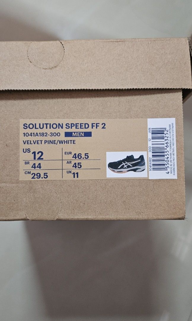 Asics Speed Solution FF 2, Men's Fashion, Footwear, Sneakers on Carousell