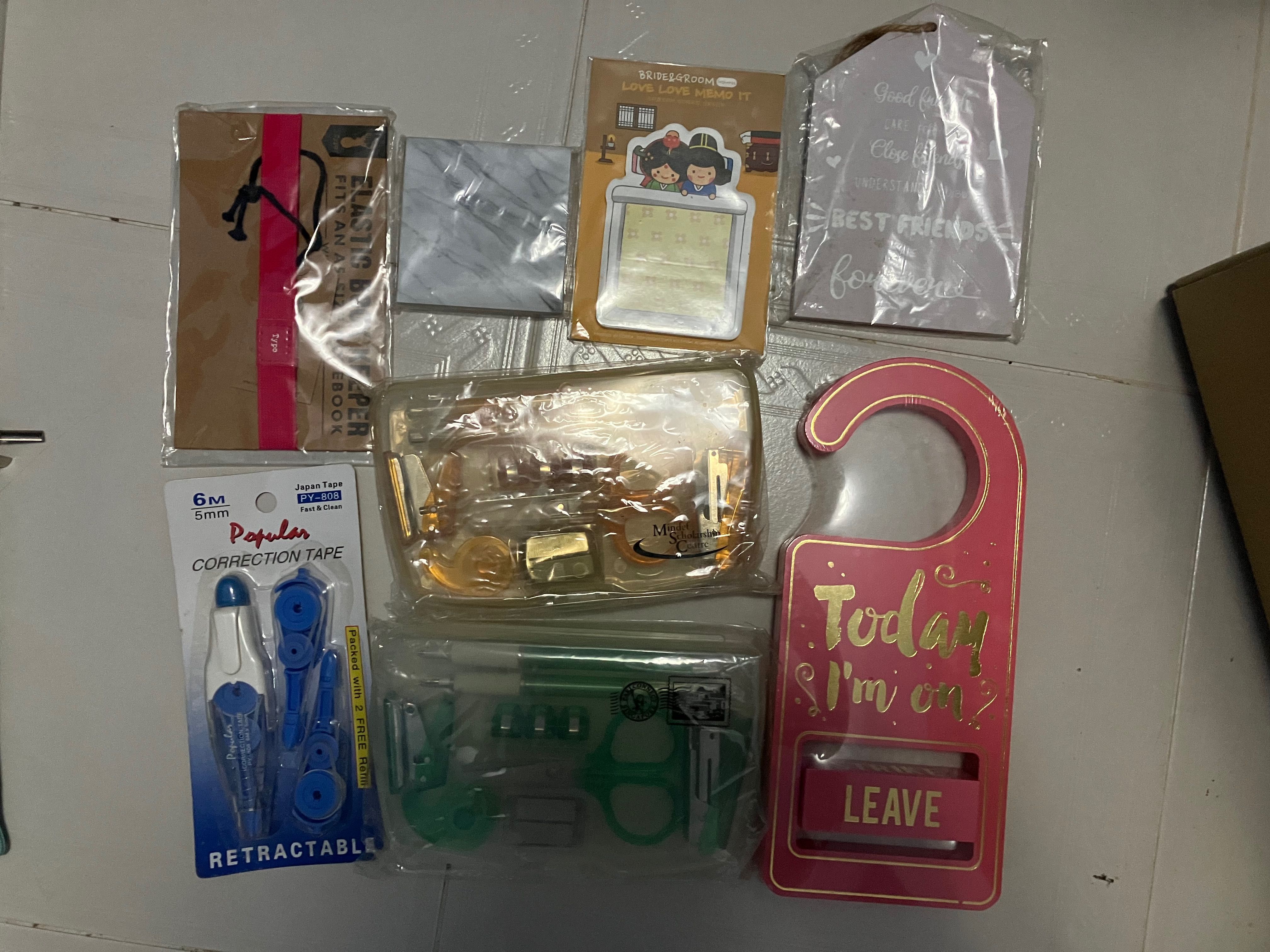 assorted stationery, Hobbies & Toys, Stationery & Craft, Stationery ...