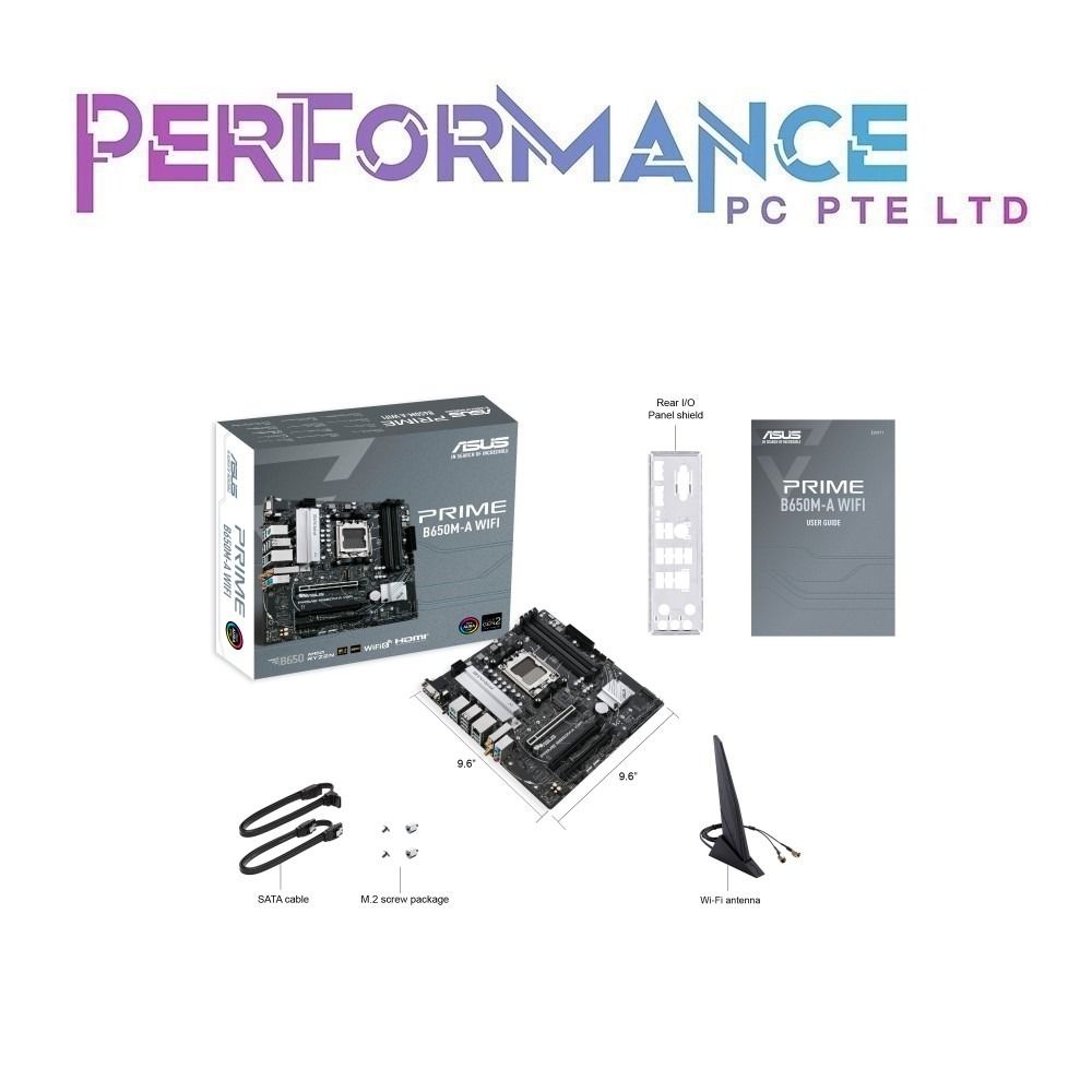 ASUS PRIME B650M-A WIFI B 650M A B650MA B 650MA B650M A AMD B650 Micro ...