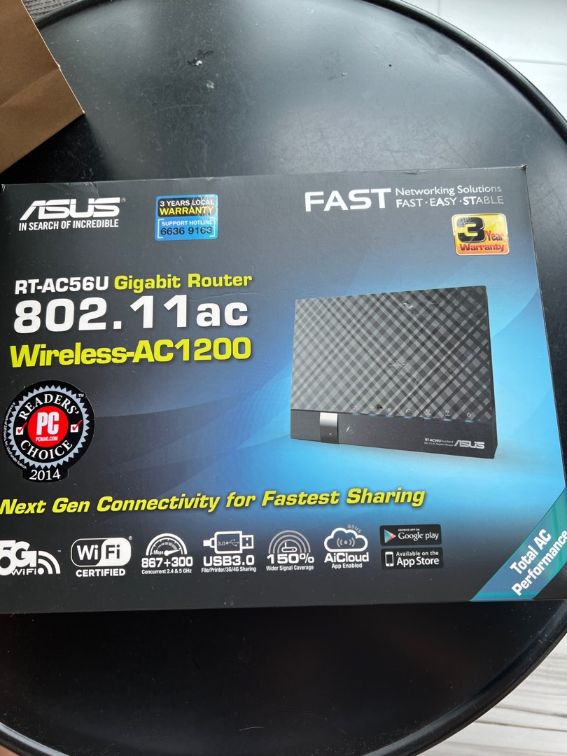 Asus Router AC1200, Computers & Tech, Parts & Accessories, Networking ...