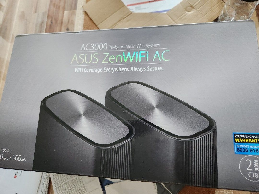 ASUS ZenWifi AC3000 (used), Computers & Tech, Parts & Accessories, Networking on Carousell