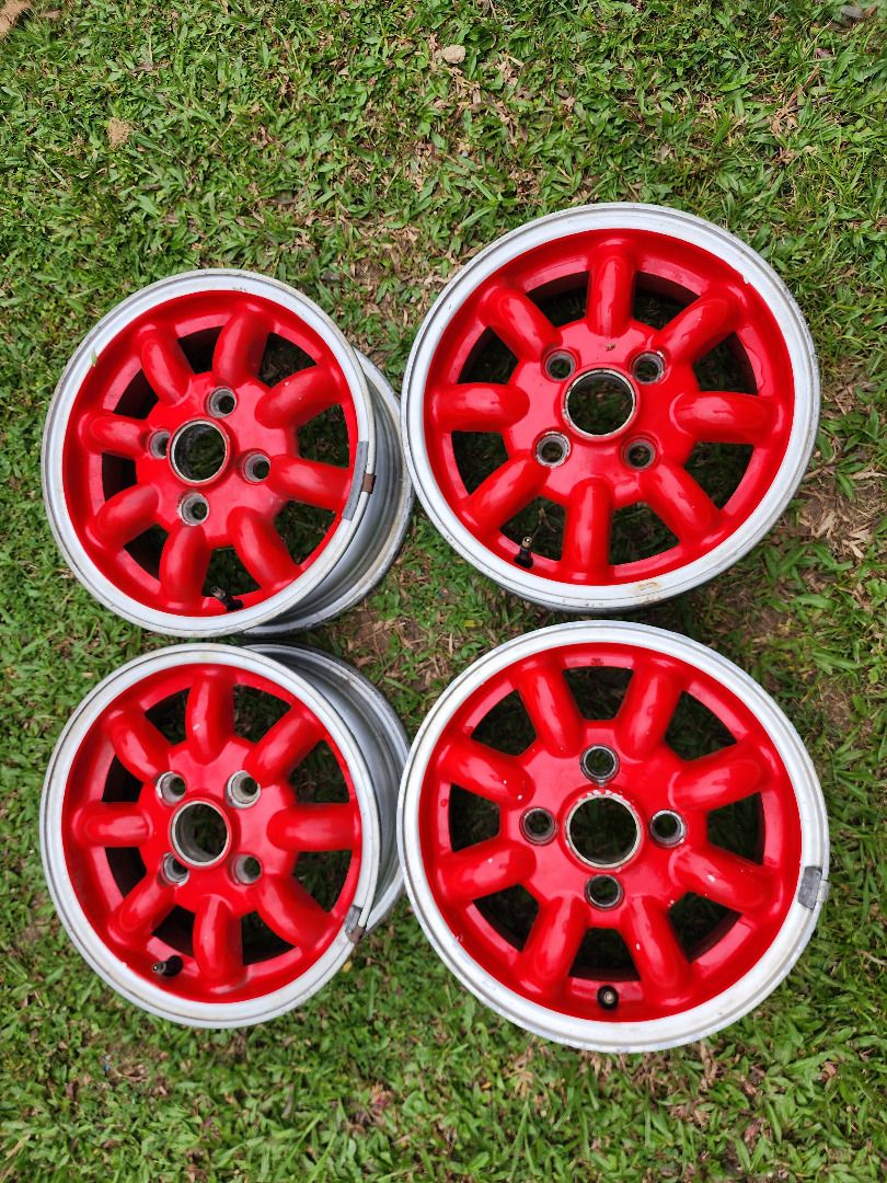 Austin Morris Classic Mini Cooper Minilite Sport Rims & steel rims ...