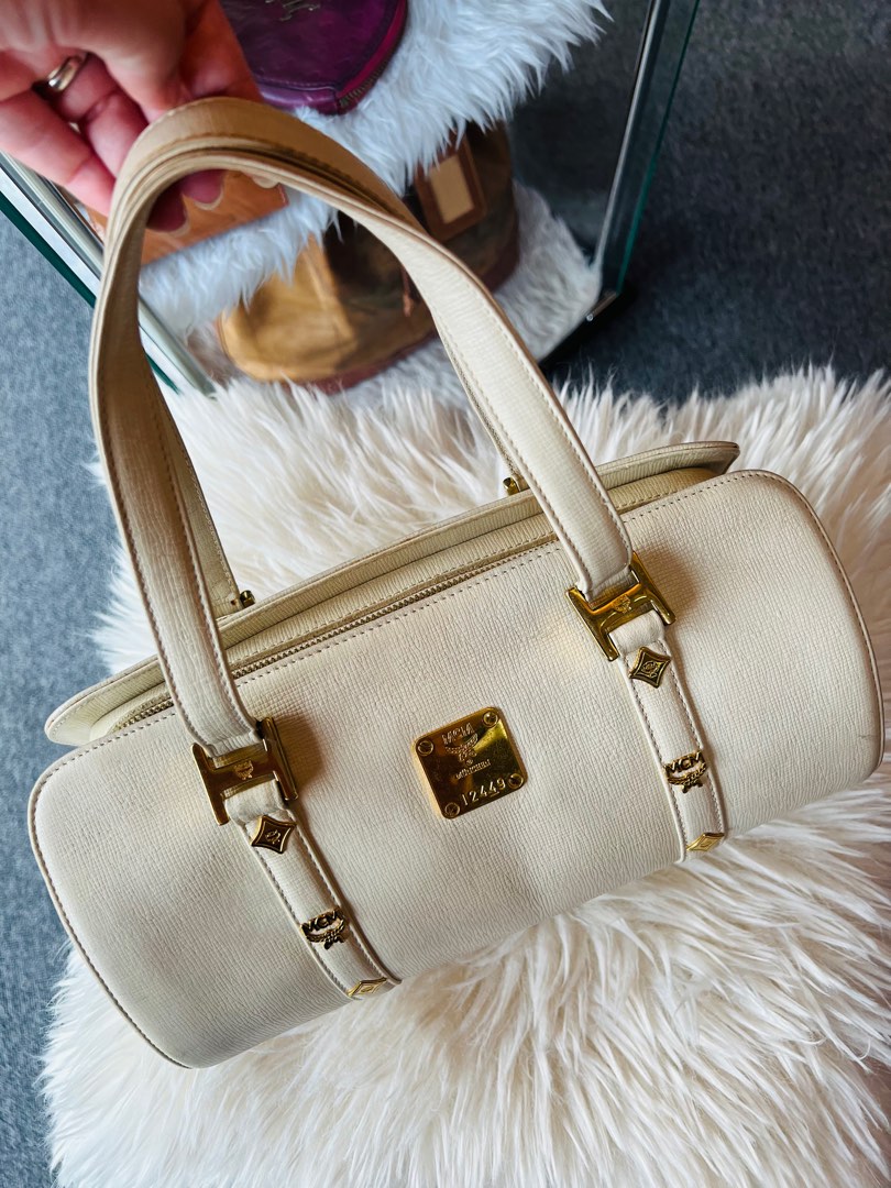 Authentic Mcm Barrel 30 Shoulder Bag on Carousell