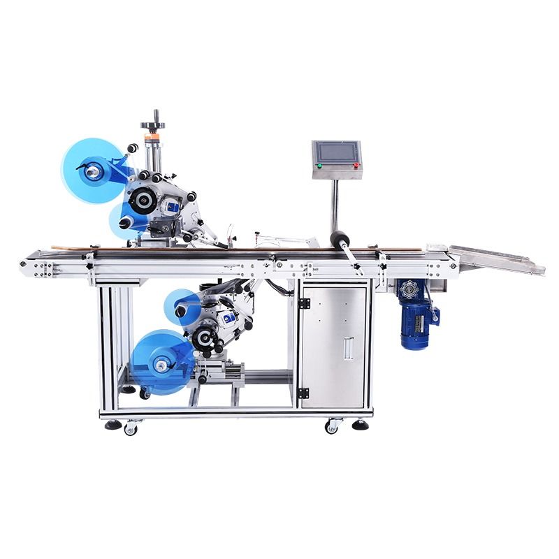 Automatic Labeller, VK-TBL Automatic Top And Bottom Labeling Machine on ...