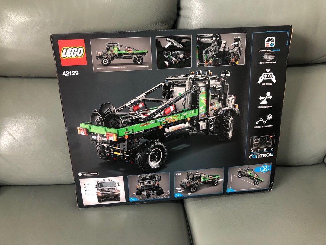 (Available now) LEGO TECHNIC 42129 4x4 Mercedes-Benz Zetros Trial Truck ...