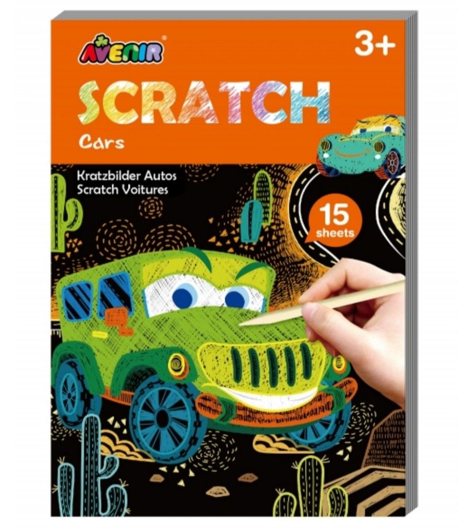 AVENIR Mini Scratch Book Cars, Hobbies & Toys, Stationery & Craft ...