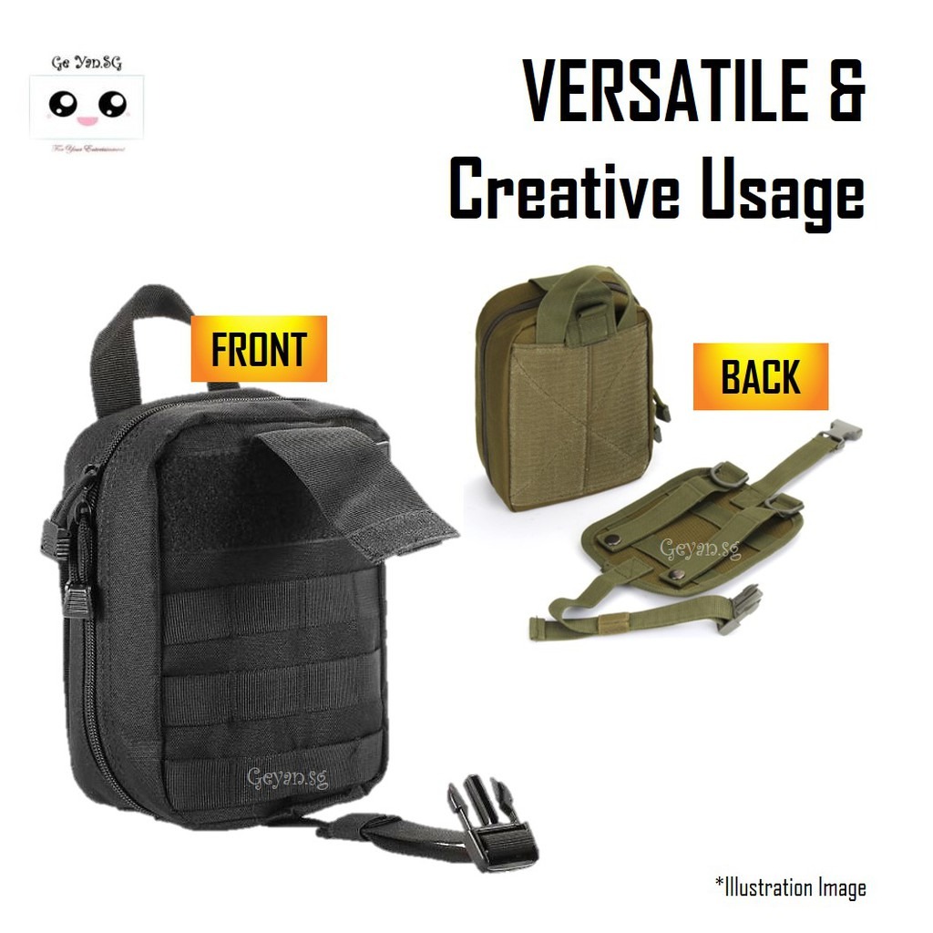 Bag Tactical Pouch First Aid Medic Utility Tool Storage Waist Belt ...