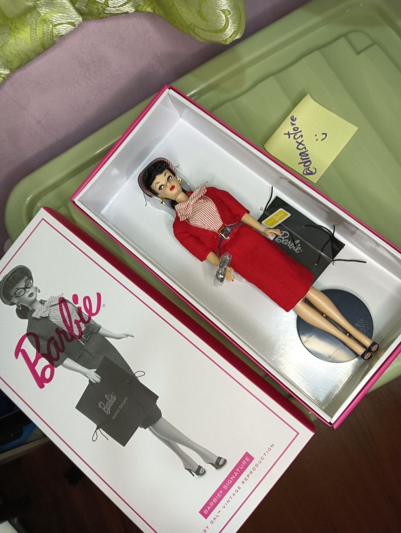 Barbie Busy Gal Doll Mattel Silkstone, Hobbies & Toys, Toys & Games on ...