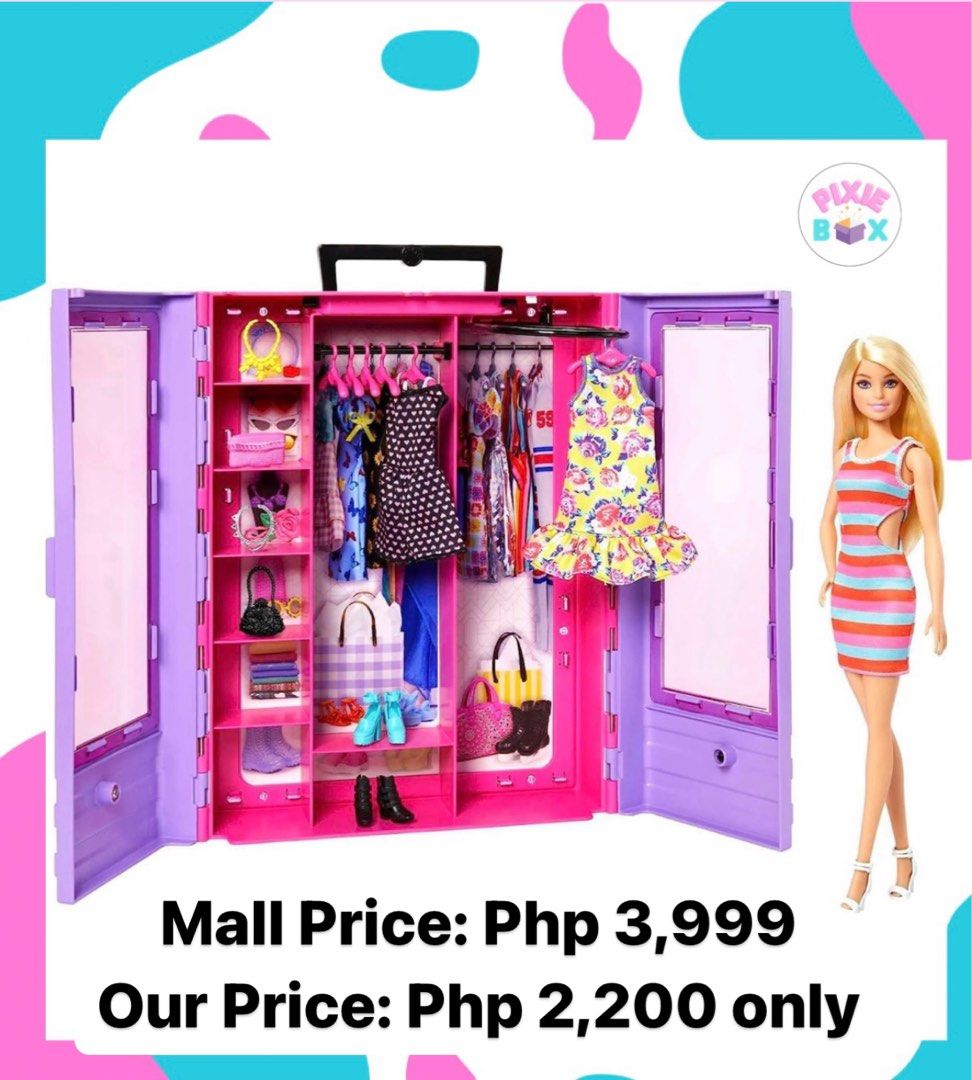 Barbie Ultimate Closet with free Doll on Carousell