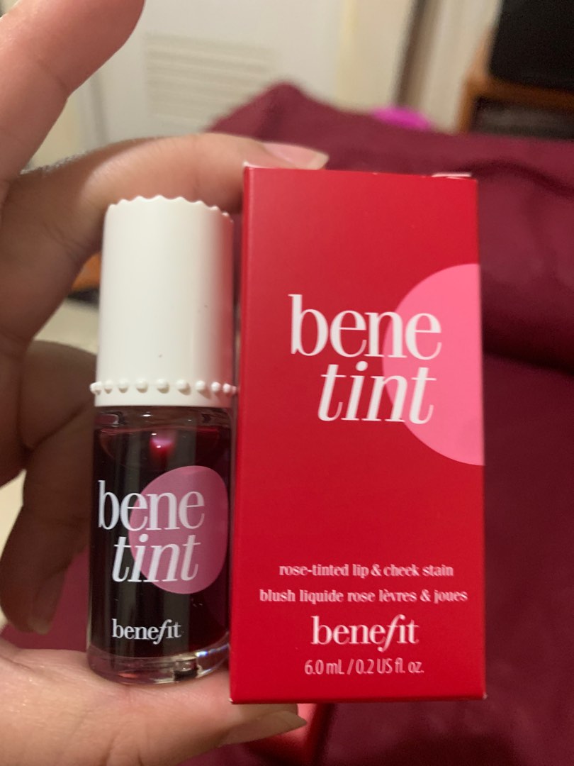 Benefit Benetint Cheek & Lip Tint, Kesehatan & Kecantikan, Rias Wajah ...