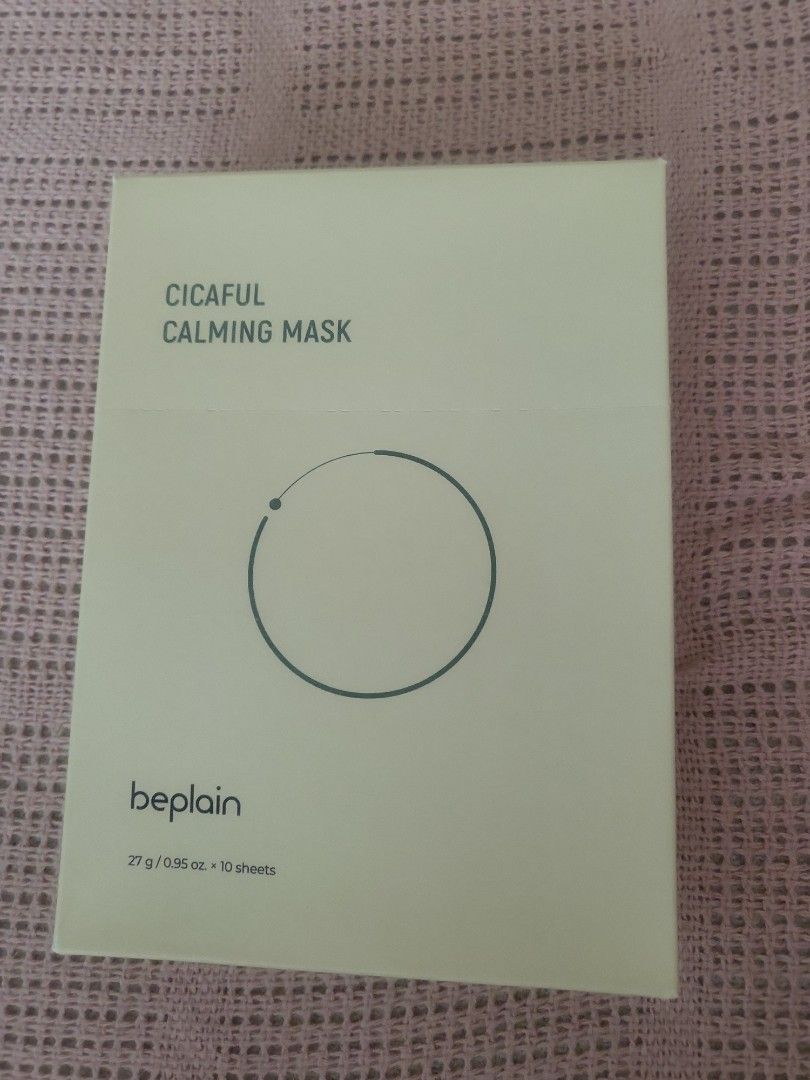 Beplain Cicaful Calming Mask, Beauty & Personal Care, Face, Face Care ...