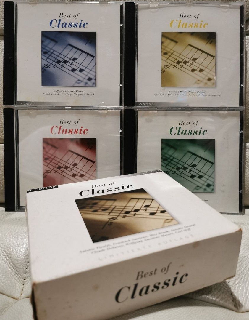 BEST OF CLASSIC - 4 CD BOX SET Smetana Bruch Dvorak Deb..., Hobbies ...