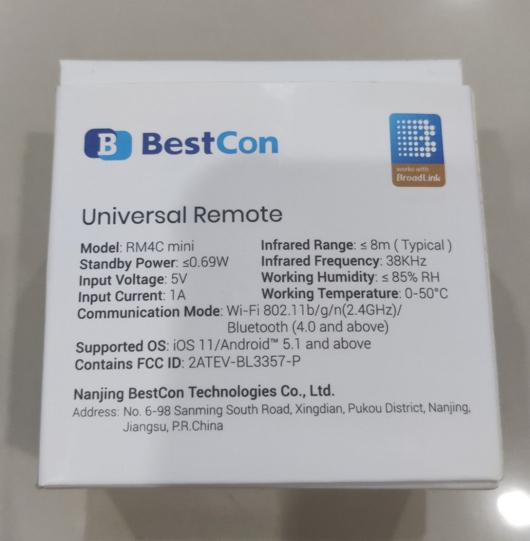 Bestcon universal remote RM4C mini, Computers & Tech, Parts & Accessories, Networking on Carousell