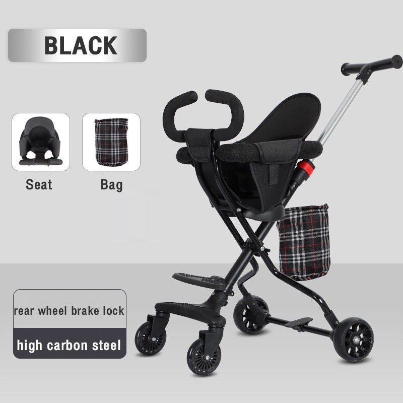 Big 4 Wheels LightWeight Stroller, Babies & Kids, Going Out, Strollers ...